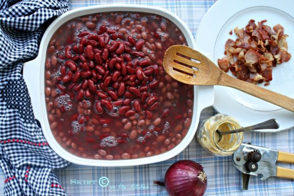 Kidney Baked Beans - Skirt in the Kitchen
