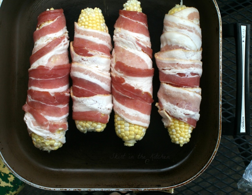 Skillet Bacon Cob - Skirt in the Kitchen