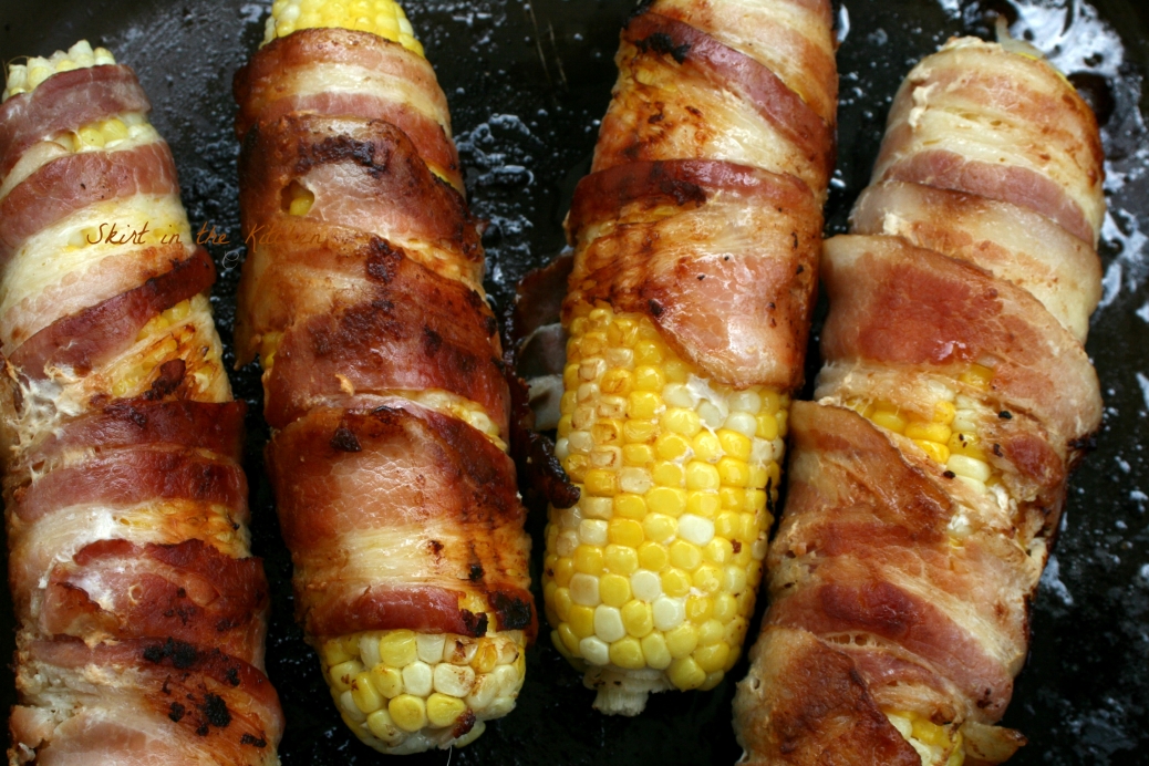 Skillet Bacon Cob - Skirt in the Kitchen